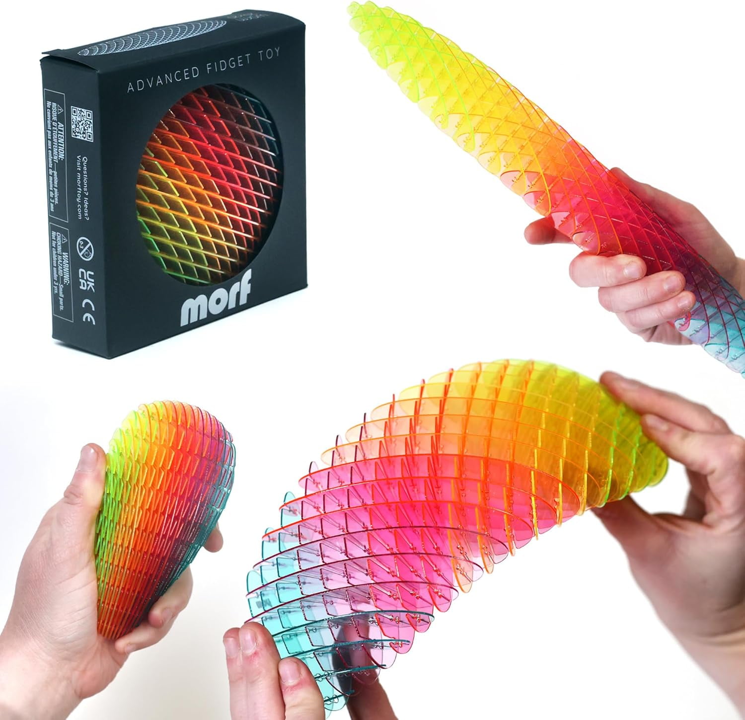 Fidget Worm Toy - Desk Fidgets for Adults - Quiet Worm Fidget Toy ...