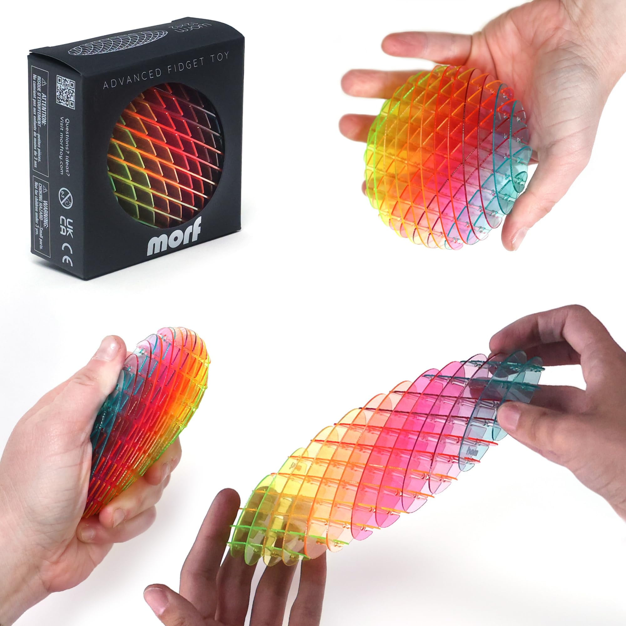 Fidget Worm Toy - Desk Fidgets For Adults - Quiet Worm Fidget Toy ...