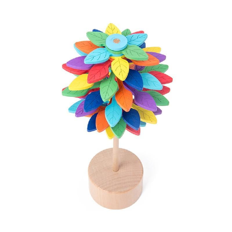 Fidgets Spinner Toy Wood Rotating Lollipop Antistress Hand Spiner Toy ...