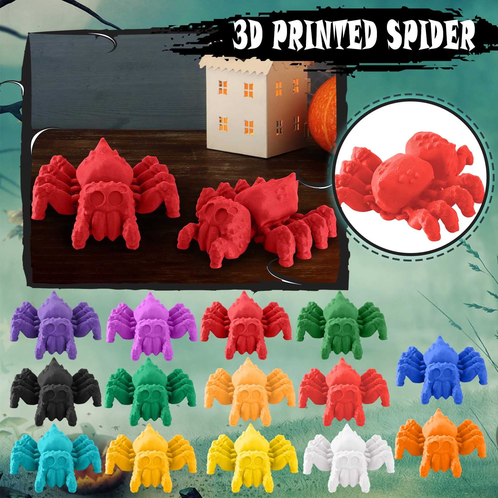 Fidgets Toys for Kids and Adults,3D Printed Spider Fidget Toys ...