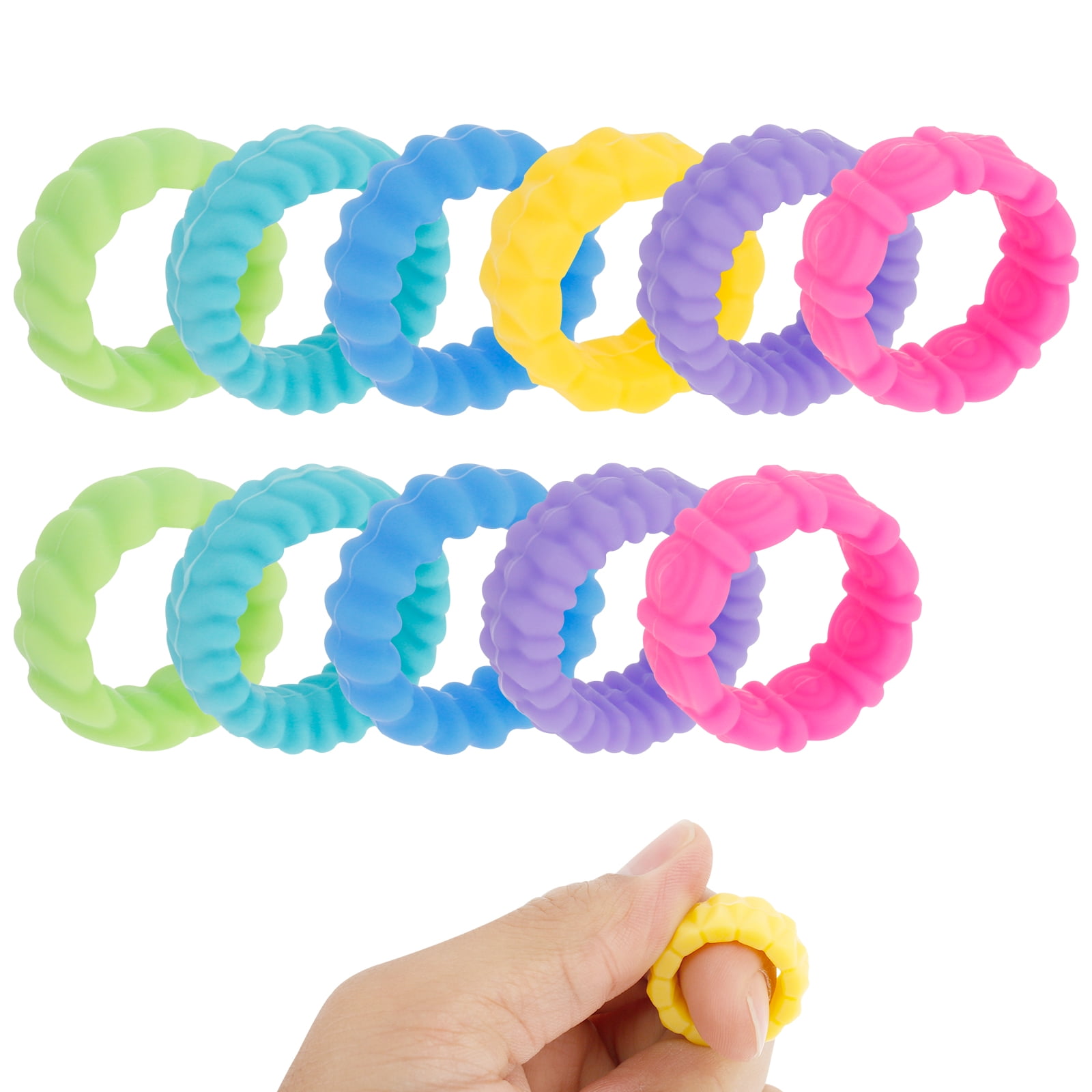 Fidgets Toys Sensory Rings Safe Kid Toy Ring Versatile Finger Spinner ...