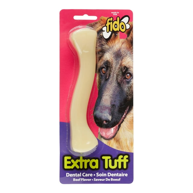 Fido, Extra Tuff Beef Flavor Bone, Medium - Walmart.com