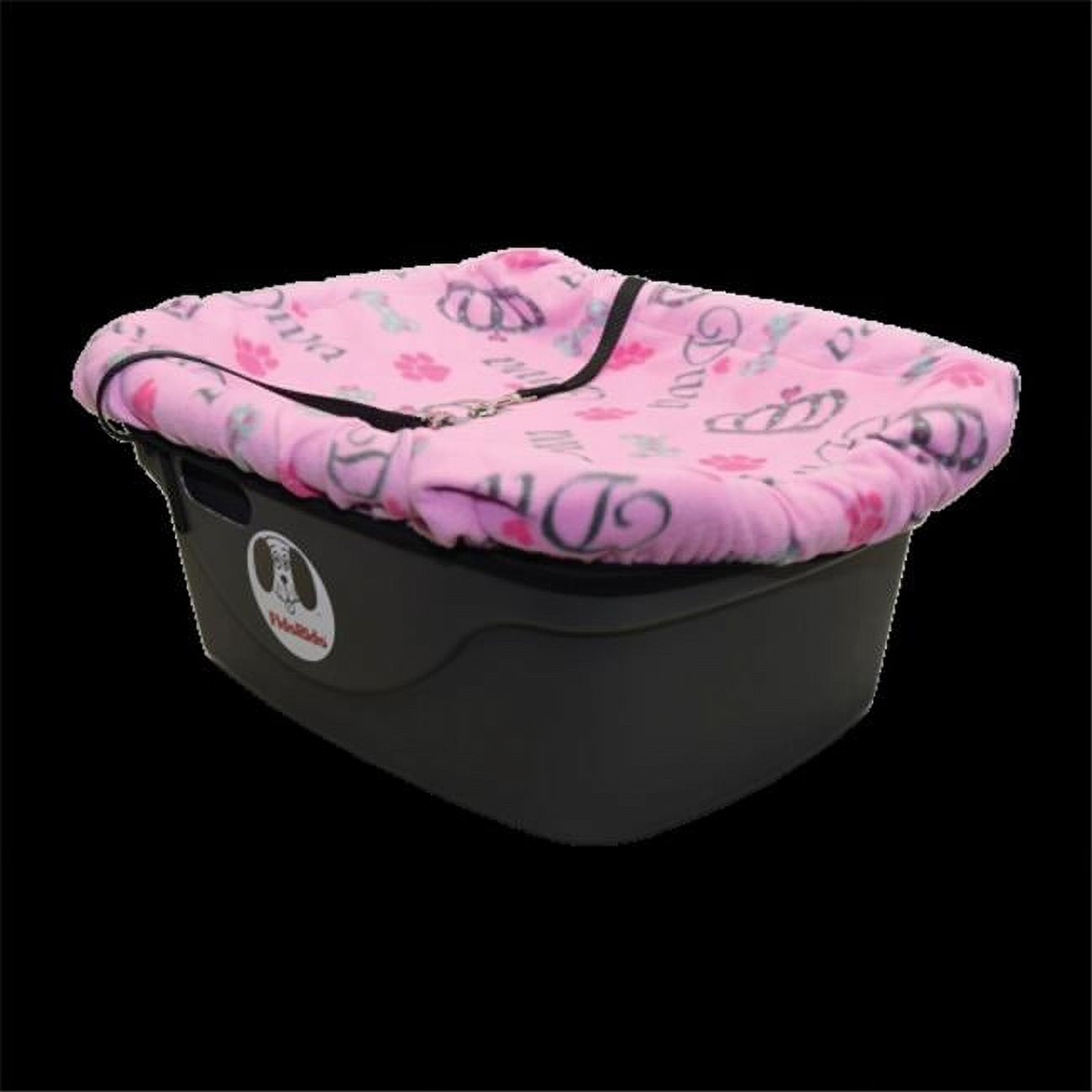 Fido Pet Products Pet Car Seat - Pink Diva Cover with Medium Harness ...