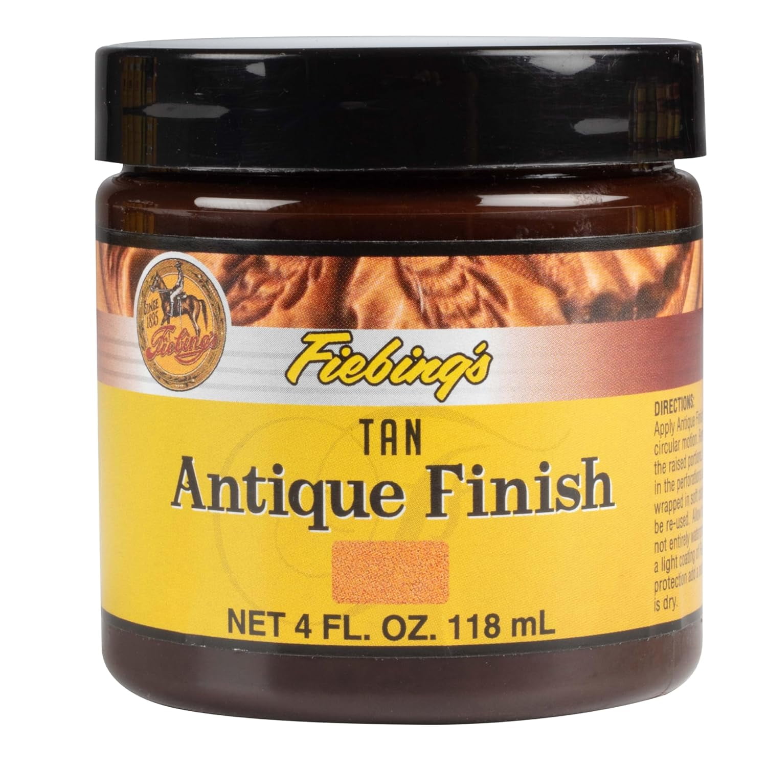 Fiebing's Antique Finish (4 oz) - Two-Toned Effect Emphasizes ...