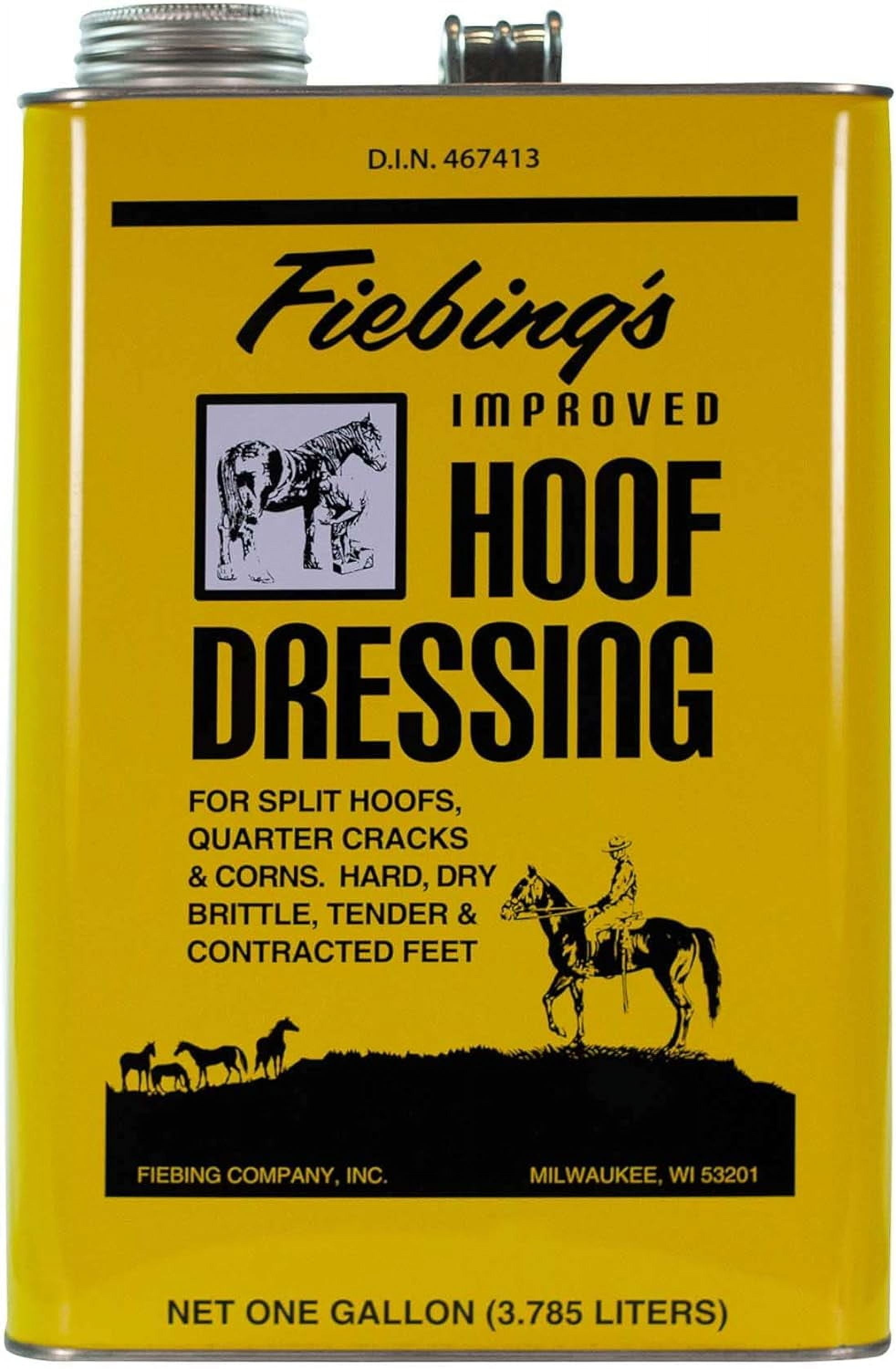 Fiebing's Hoof Dressing 1 Gallon - Helps Maintain Healthy Horse Hooves ...
