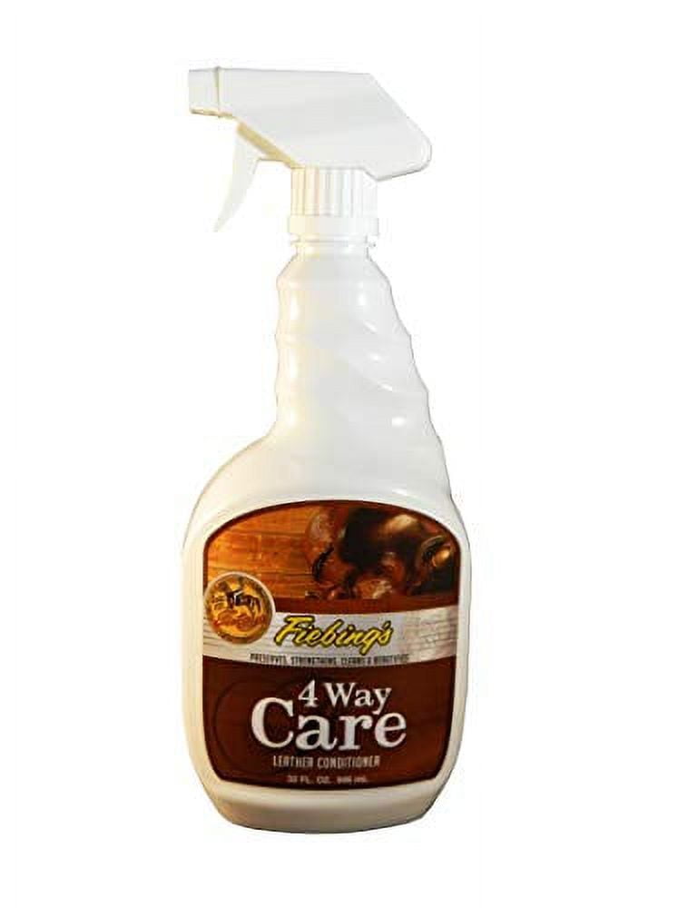 Fiebing's, Leather & Suede Care 4 Way Care Conditioner, 32 oz, Clear ...