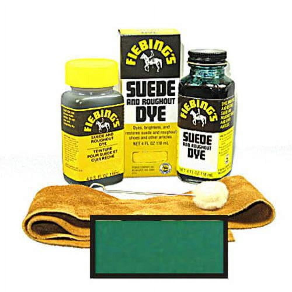 Fiebing's Leathercraft Suede Dye 4oz Bottles - Aqua Green - Walmart.com