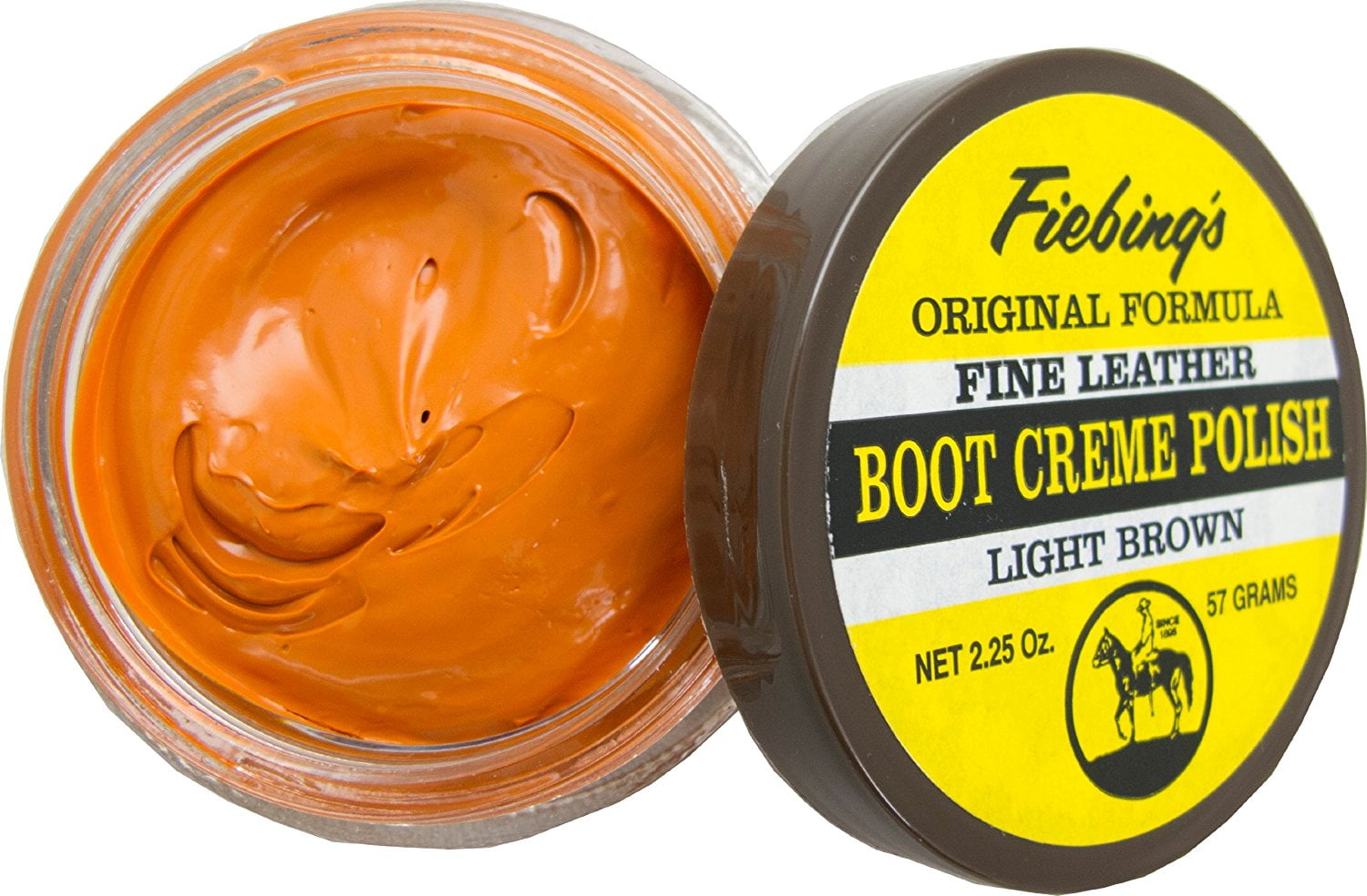 Fiebing's Leather Boot Cream Conditioner - Shoe Care, Natural Wax ...