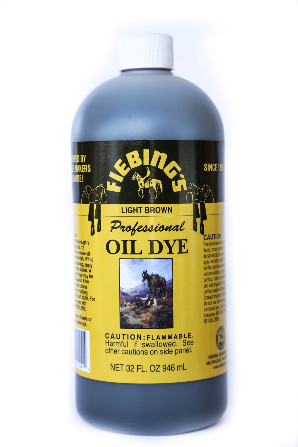 Fiebing's Professional Oil Leather Dye, 32 oz - Walmart.com