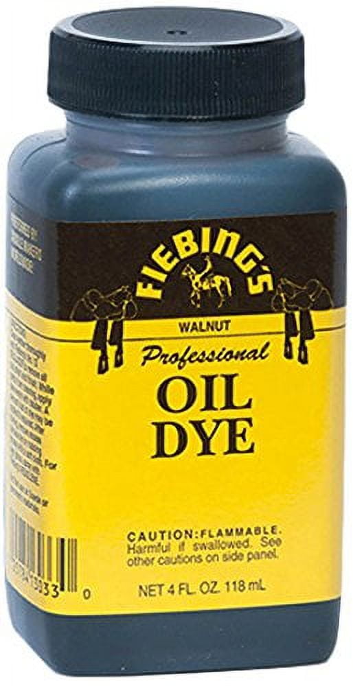 Fiebing's Professional Oil Dye (Pro Dye) - 4oz - Walmart.com