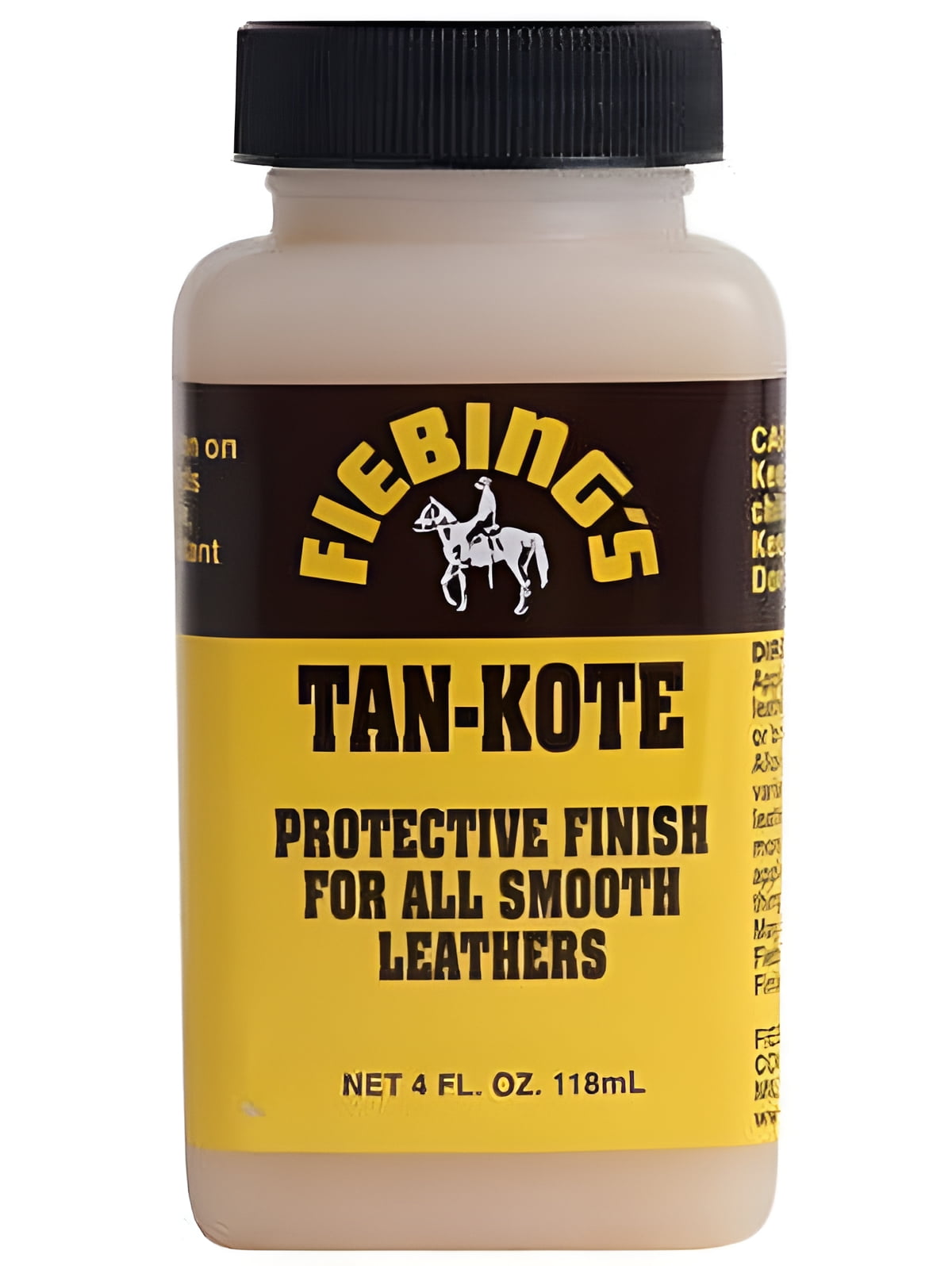 Fiebing's Tan-Kote Moisture-Resistant Waterproof Leather Finish 4 oz ...
