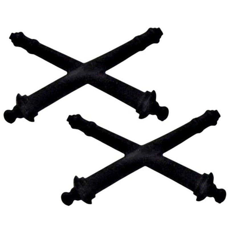 Field Artillery Crossed Cannons Collar Devices Pins Set, 1-7/16" x 3/4 ...