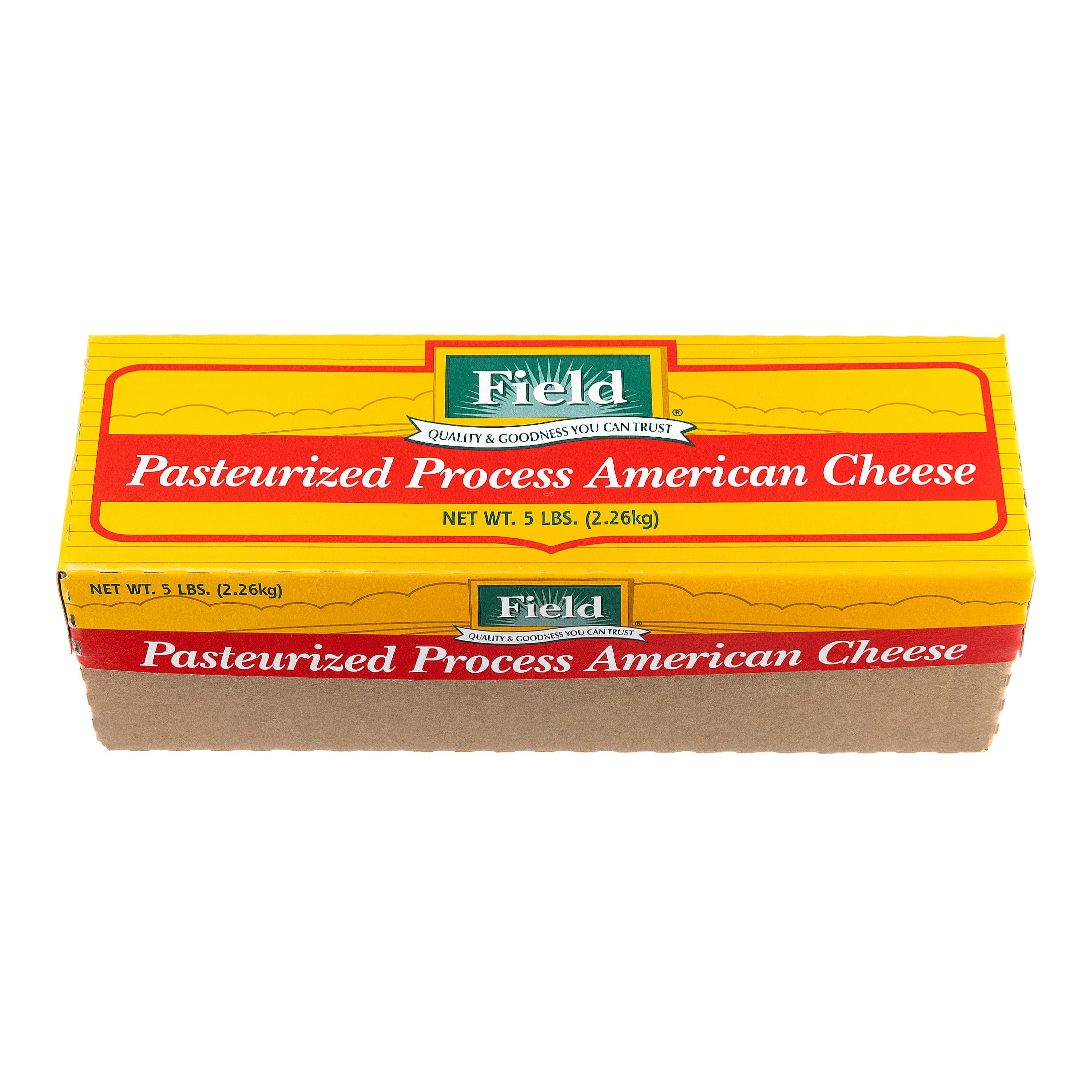 Field Bulk Pasteurized Process American Cheese, 5 lb., Packaged in ...