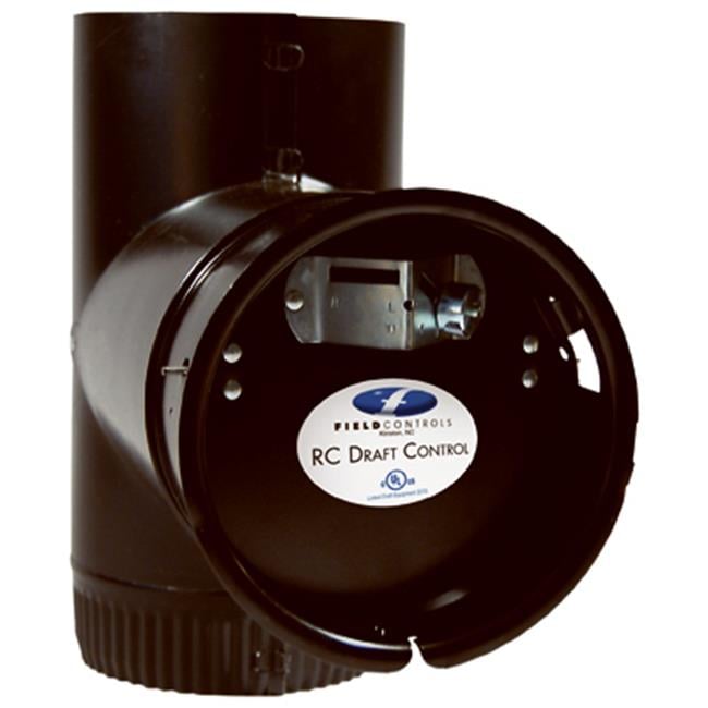 Field Controls 6 IN RC/BT 6 in. Draft Control With Black Tee - Walmart.com