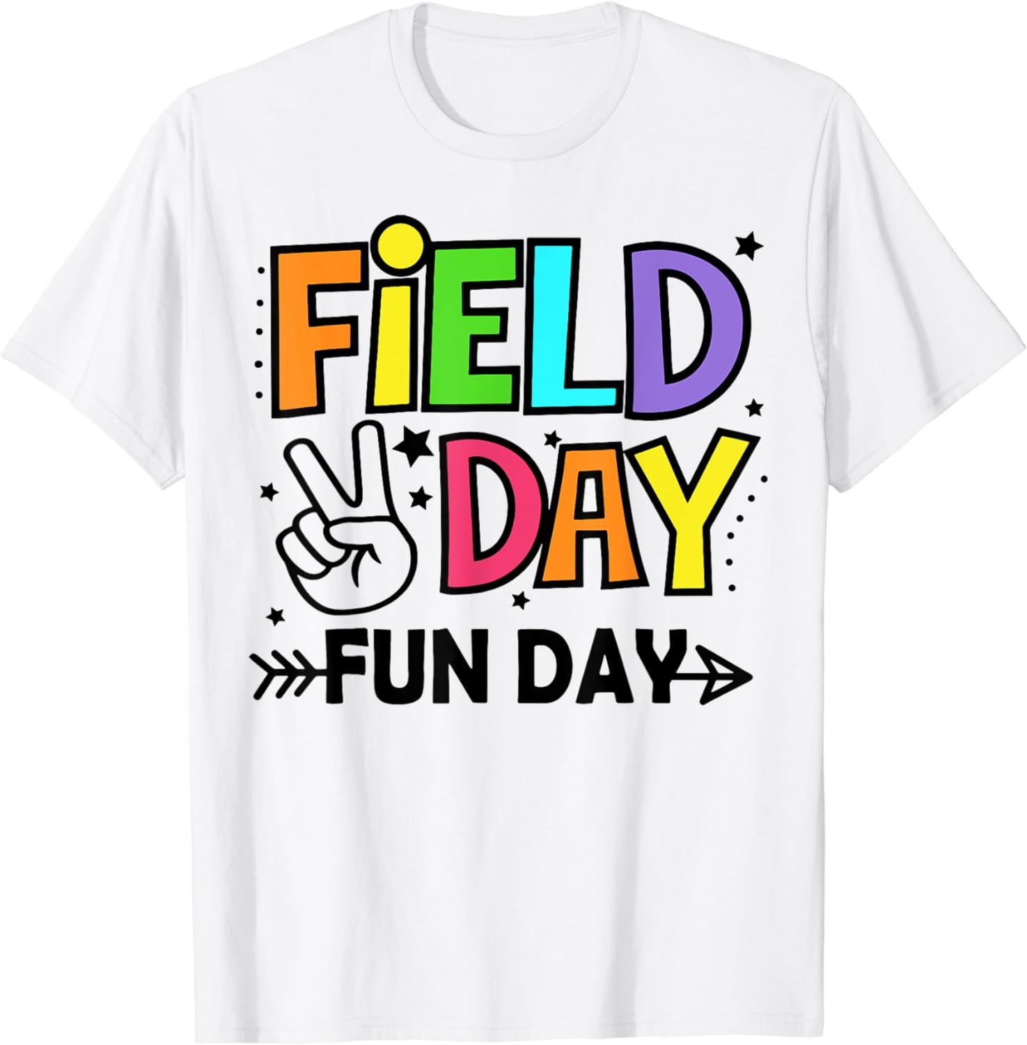 Field Day Fun Day Funny For Teacher Kids Field Day 2024 T-Shirt ...