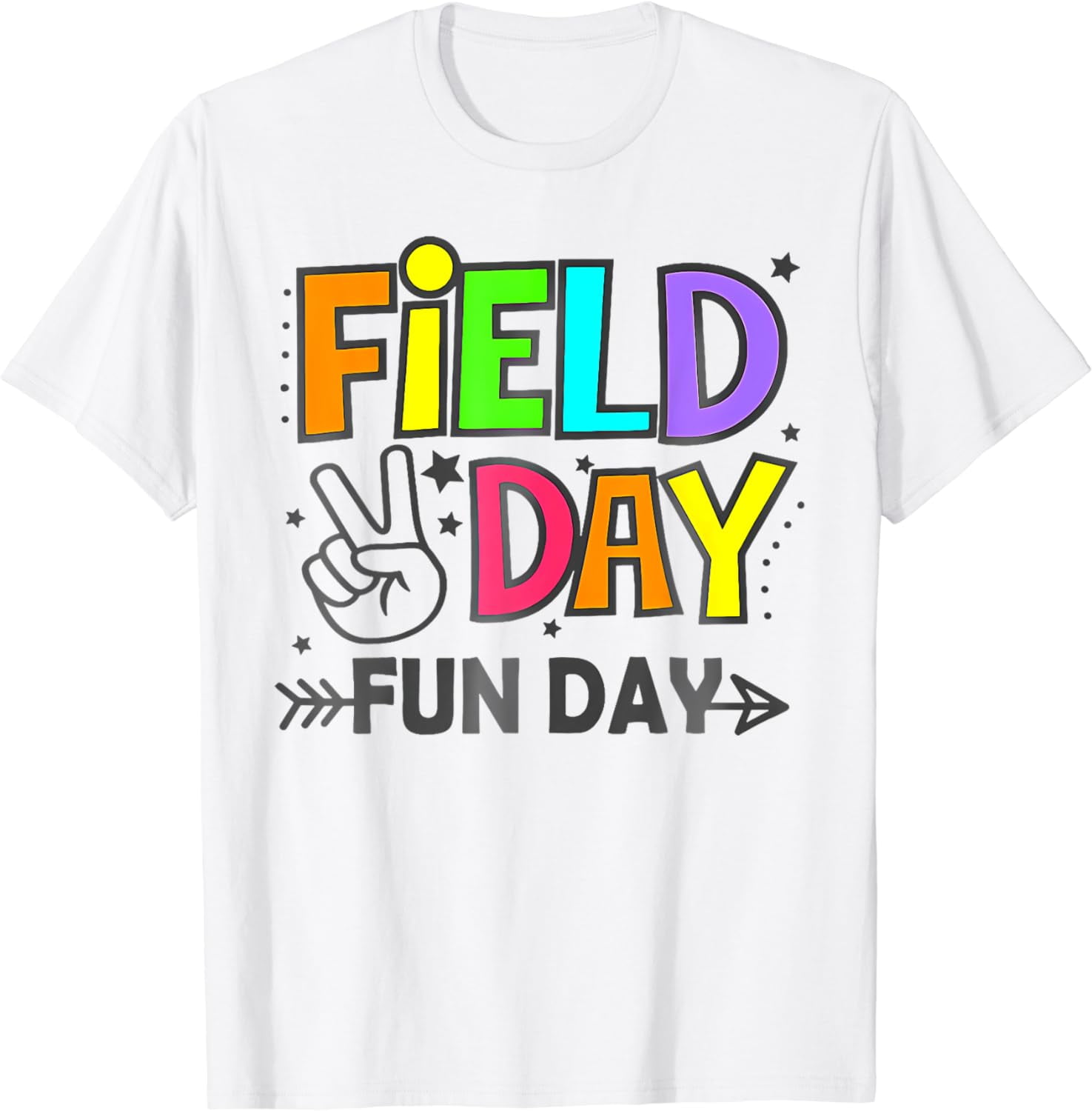 Field Day Fun Day Funny For Teacher Kids Field Day 2024 T-Shirt ...