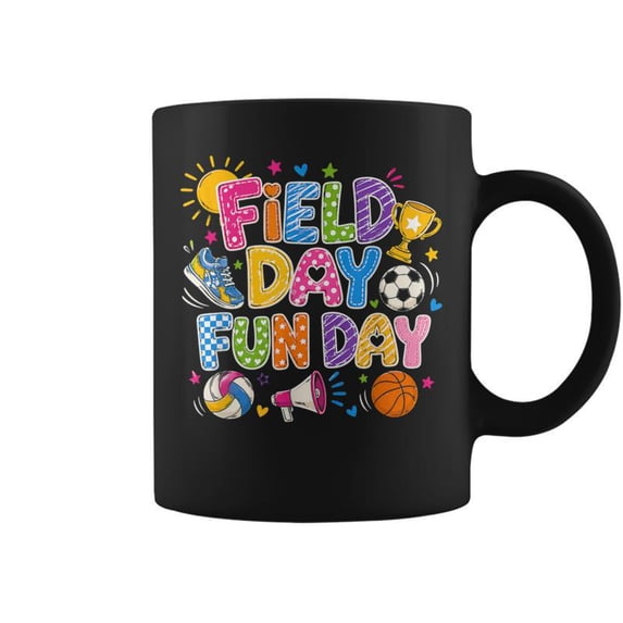 Field Day Fun Day Let The Games Begin Field Trip Teacher Coffee Mugs ...