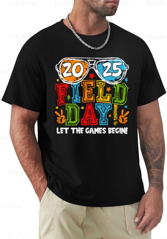 Field Day Let The Games Begin Last Day Of School Fun T-Shirt - Walmart.com