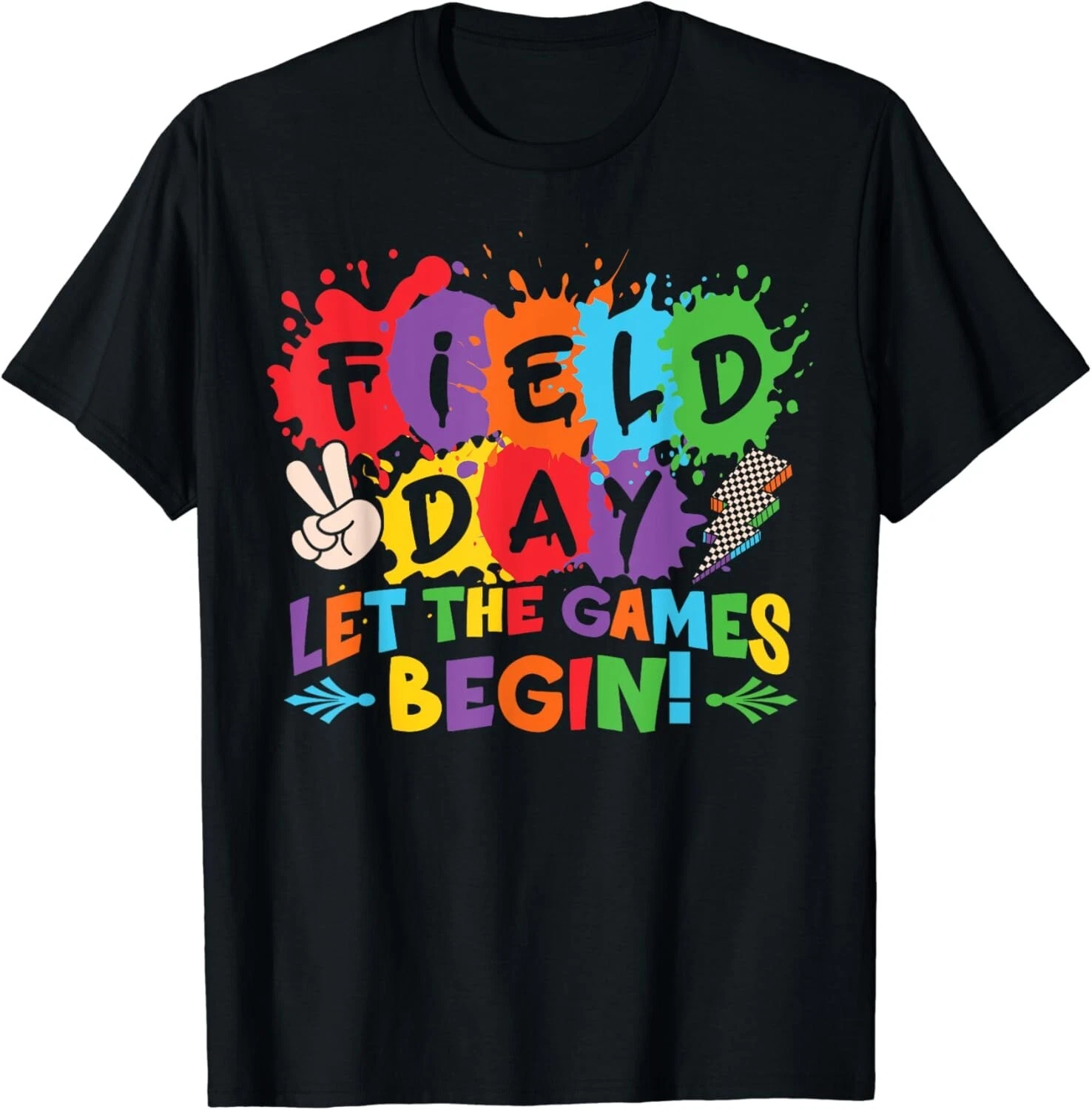 Field Day Let The Games Begin Teacher Student Athlete Sporty Unisex T ...