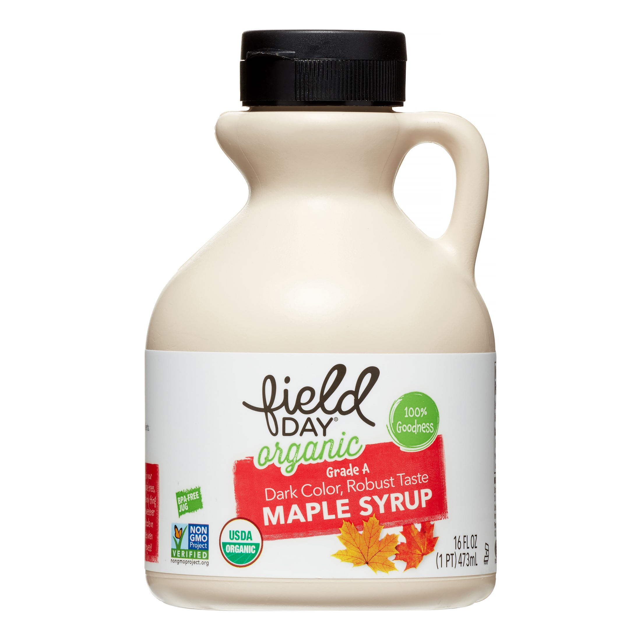 Field Day Maple Syrup - Organic - Grade B - 16 oz - case of 12 ...