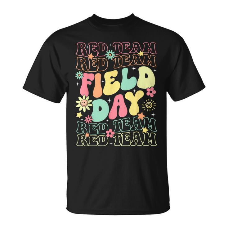 Field Day Red Team T-Shirt, Color War Camp Competition Game Tee, Team ...