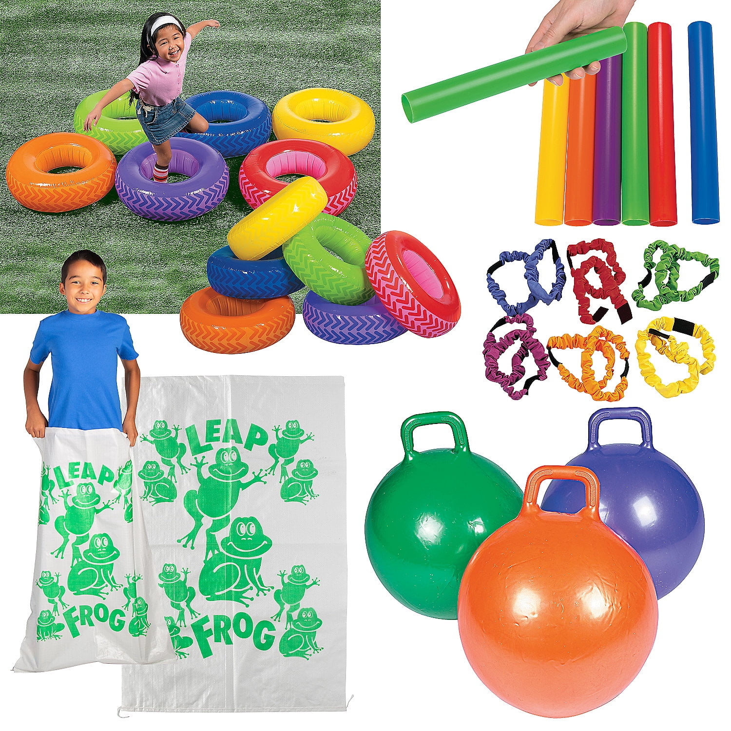 Field Day Relay Kit - 42 Pc - Walmart.com