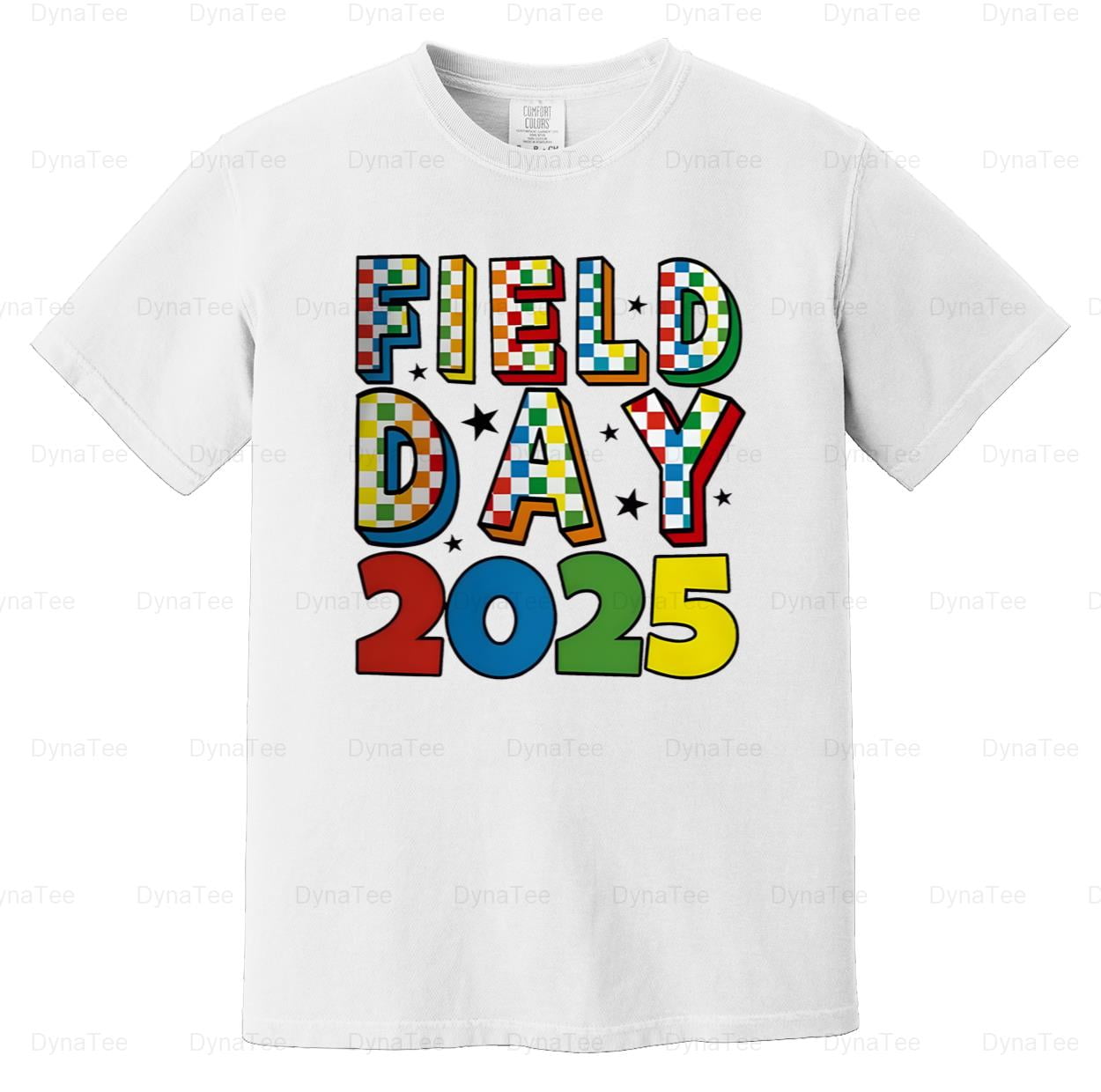 Field Day School Sports Activities Fun Event Graphic Bold Comfort Color ...
