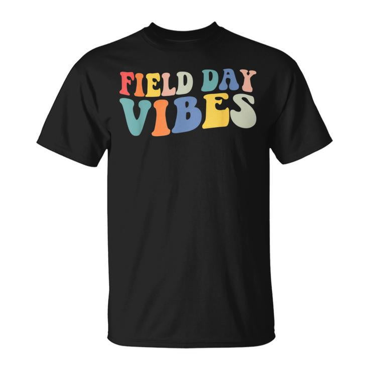 Field Day Vibes Teacher Student Cool Last Day Of School T-Shirt, End Of ...