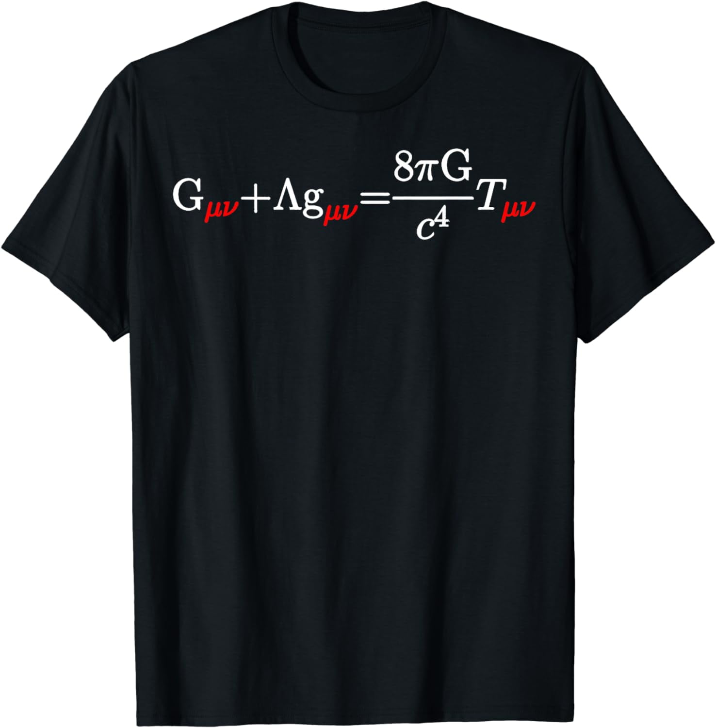Field Equation of General Relativity Physics Science Geeks T-Shirt ...