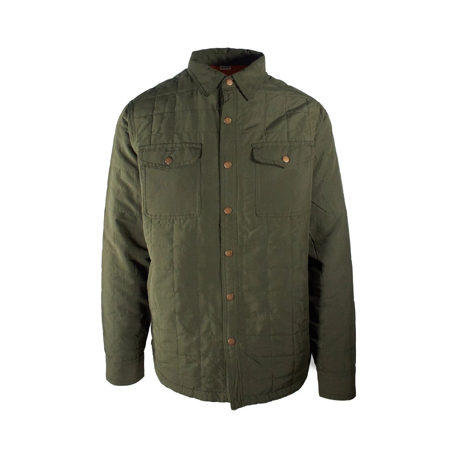 Field & Forest Men's Jacket Padded Grey, Brown, Green Shirt - Walmart.com