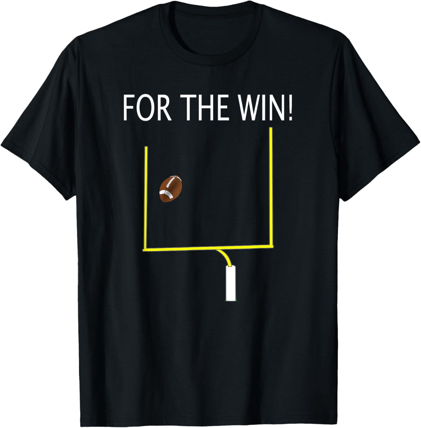 Field Goal Kicker Football Tshirt Art - Cool Football Fan T-Shirt ...