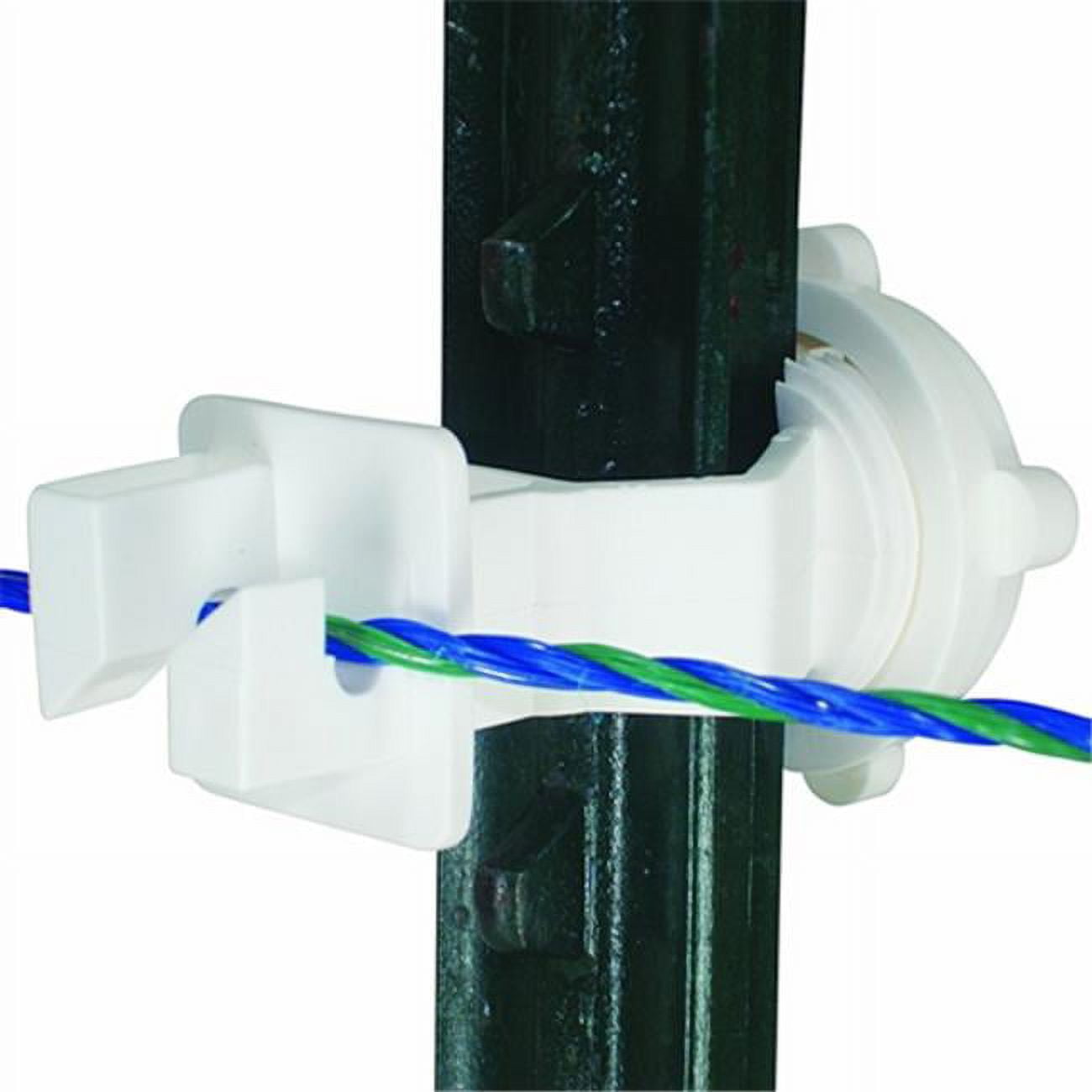 Field Guardian T Post W Style Insulator - White - Walmart.com