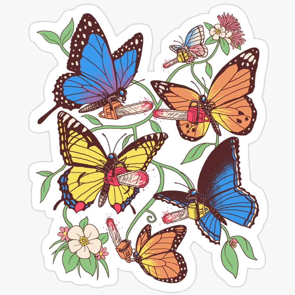 Field Guide To Chaos Sticker Phone Decal Water Bottle Stickers Car ...