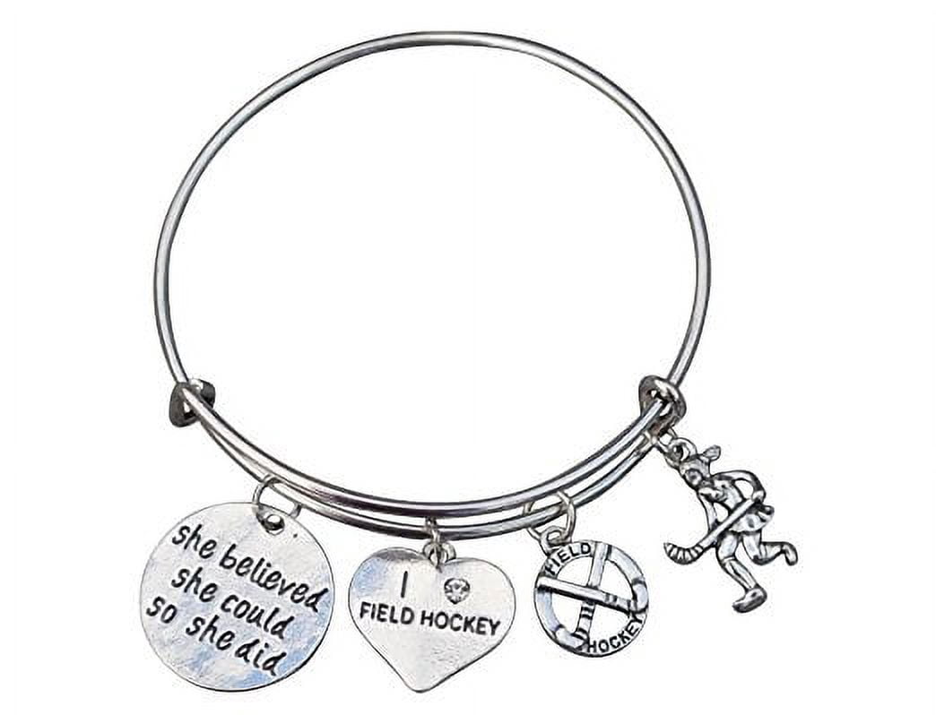 Field Hockey Bracelet, Field Hockey Jewelry, Field Hockey Gifts, Field ...