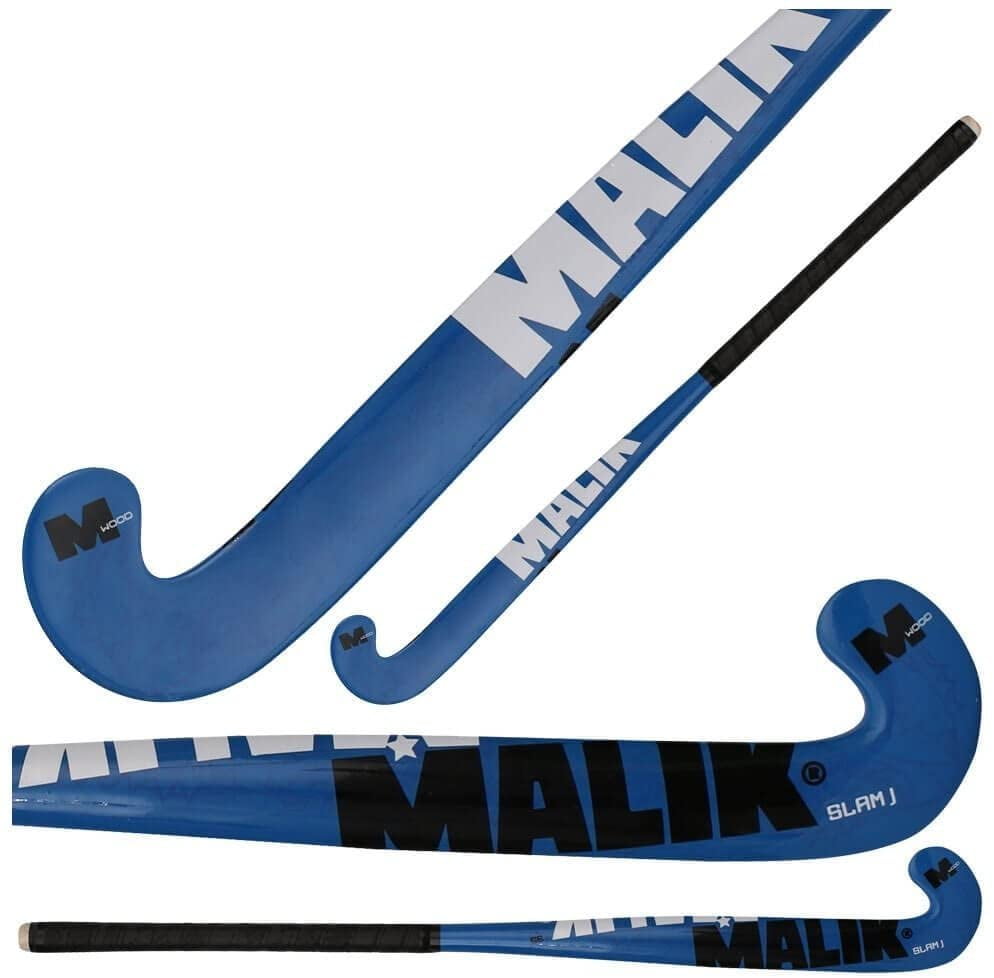 Field Hockey Stick Slam J Blue Indoor Wood Multi Curve - Quality: Pluto ...
