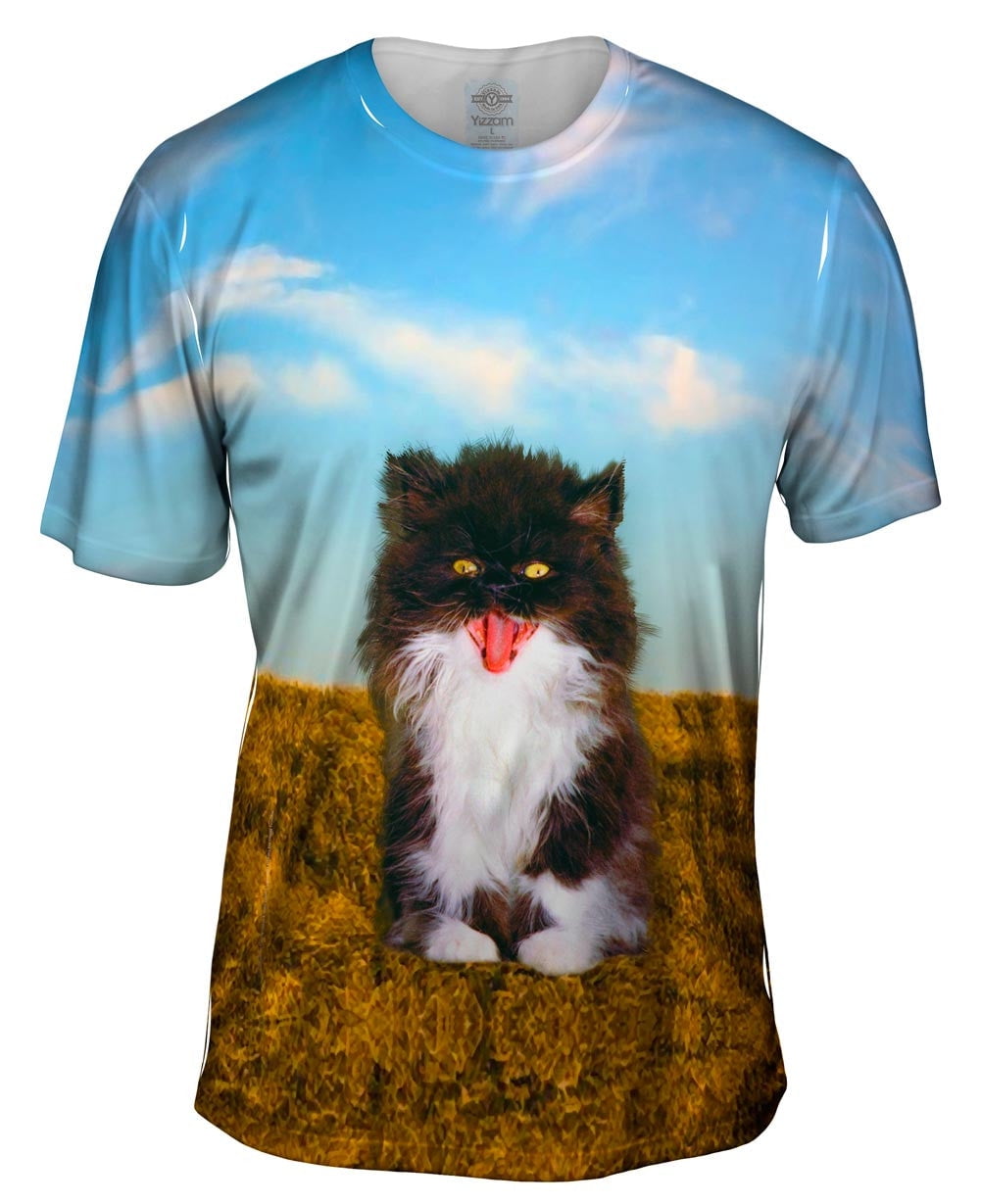 Field Kitten Mens T-Shirt All Over Print - Walmart.com