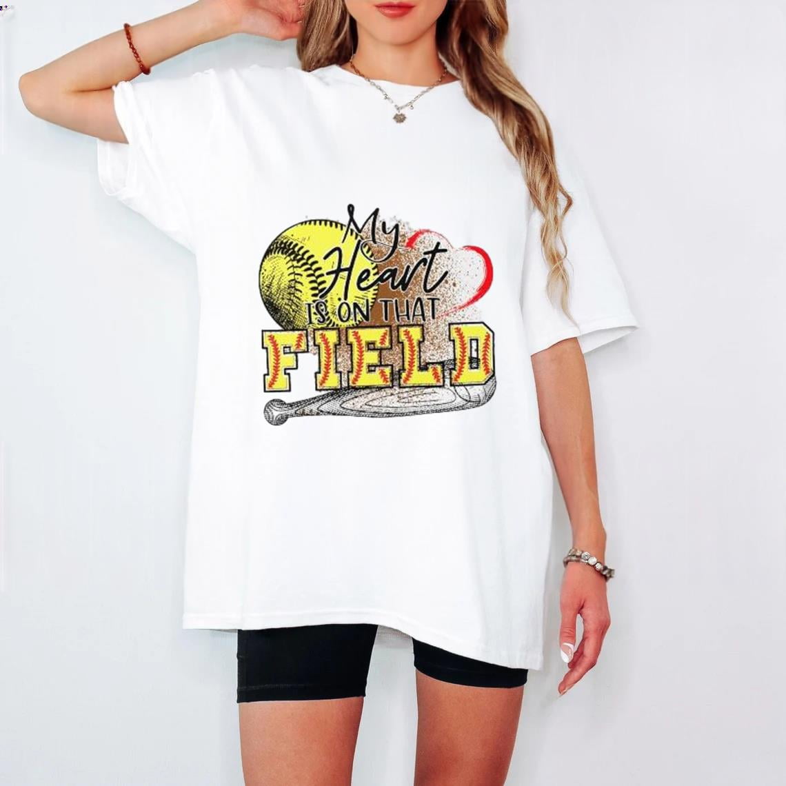 Field Love Softball Tee T-Shirt Quote for Passionate Players, for men ...