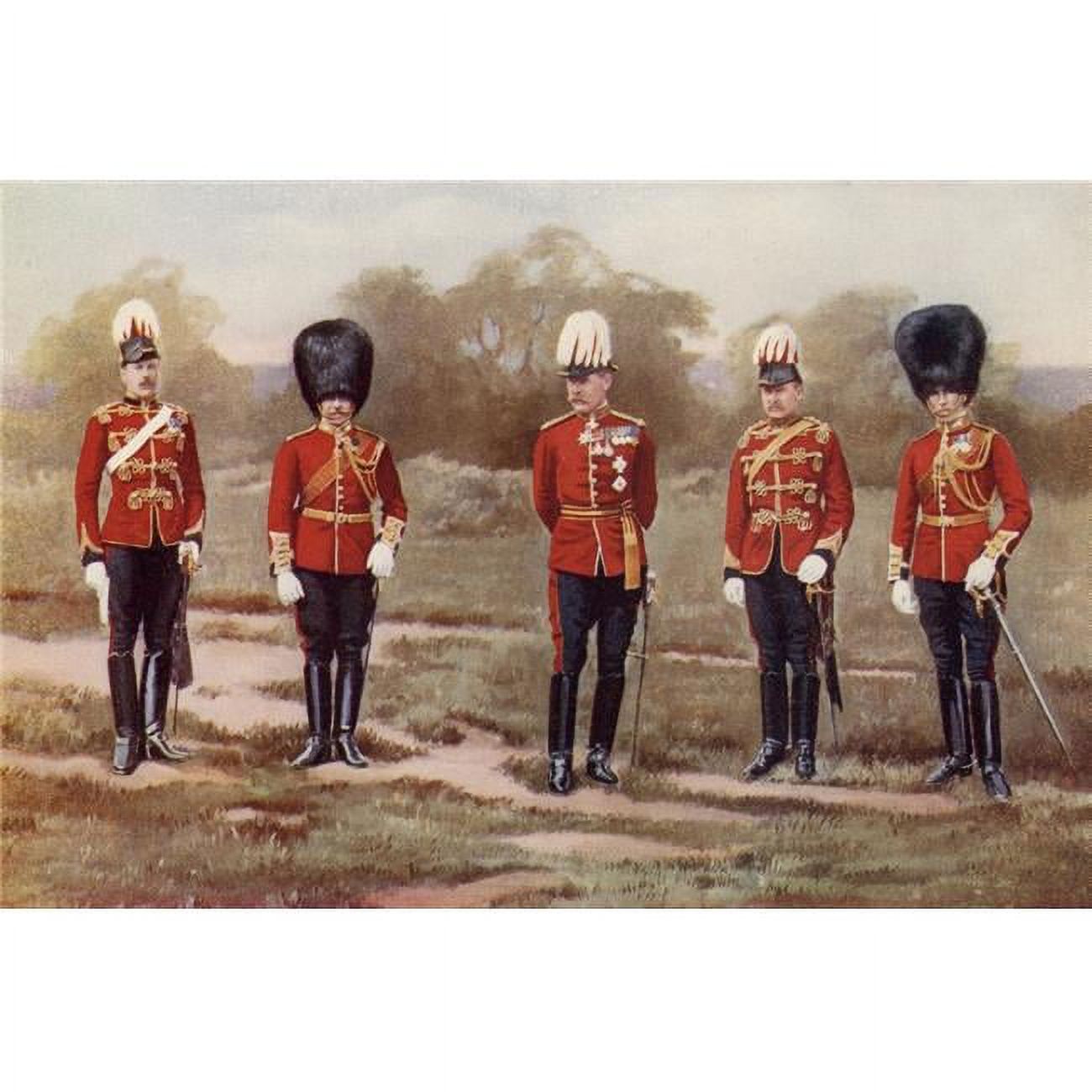 Field Marshal Paul Sanford Methuen 3Rd Baron Methuen & His Staff During ...
