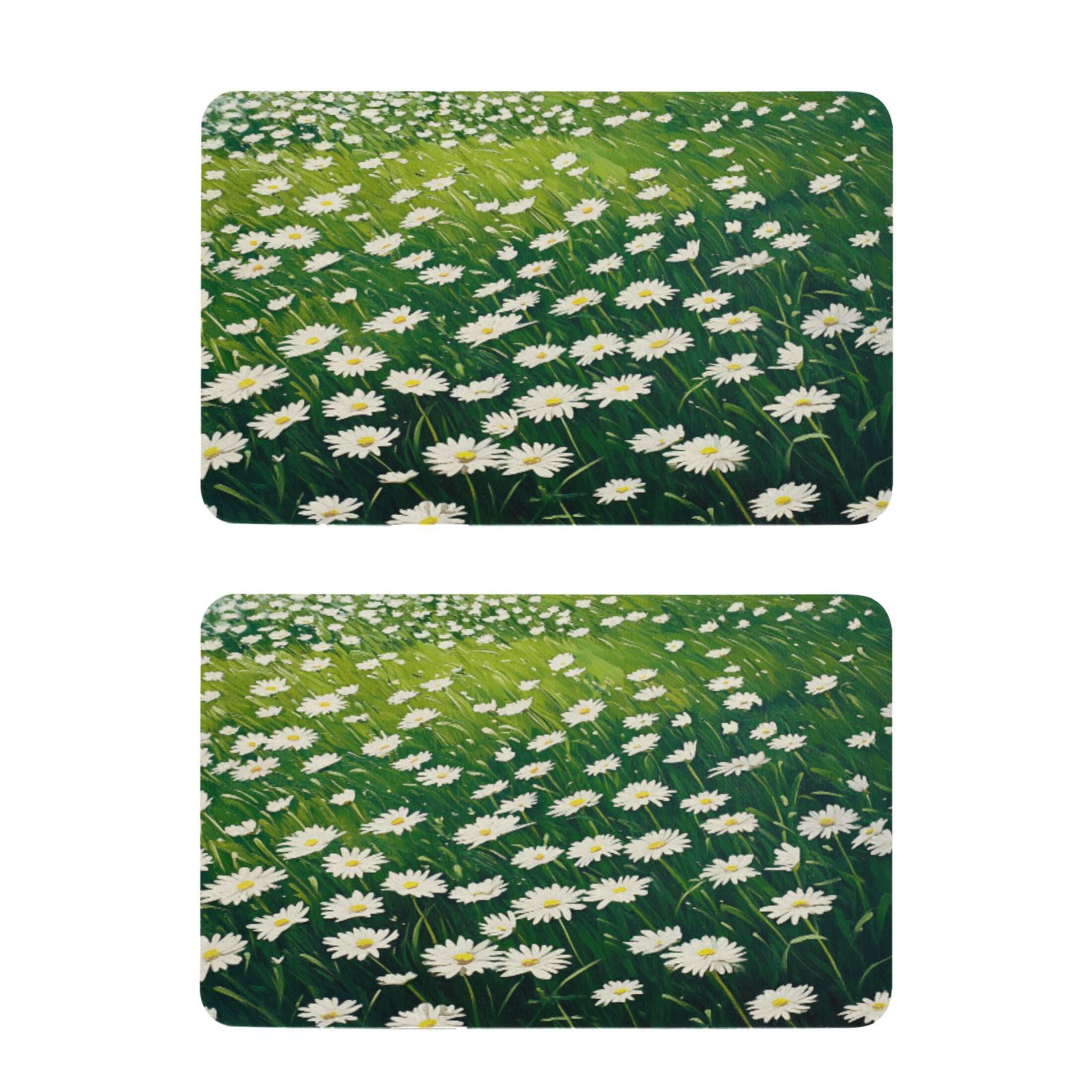 Field Of Daisies 2 Pack 4x2.5 Inch Magnetic Stickers Thick and Strong ...