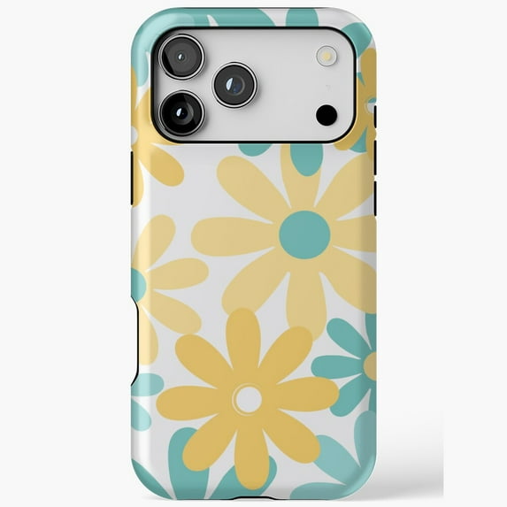 Field Of Daisies Botanical Floral iPhone Case 17 through 11 Pro Max ...