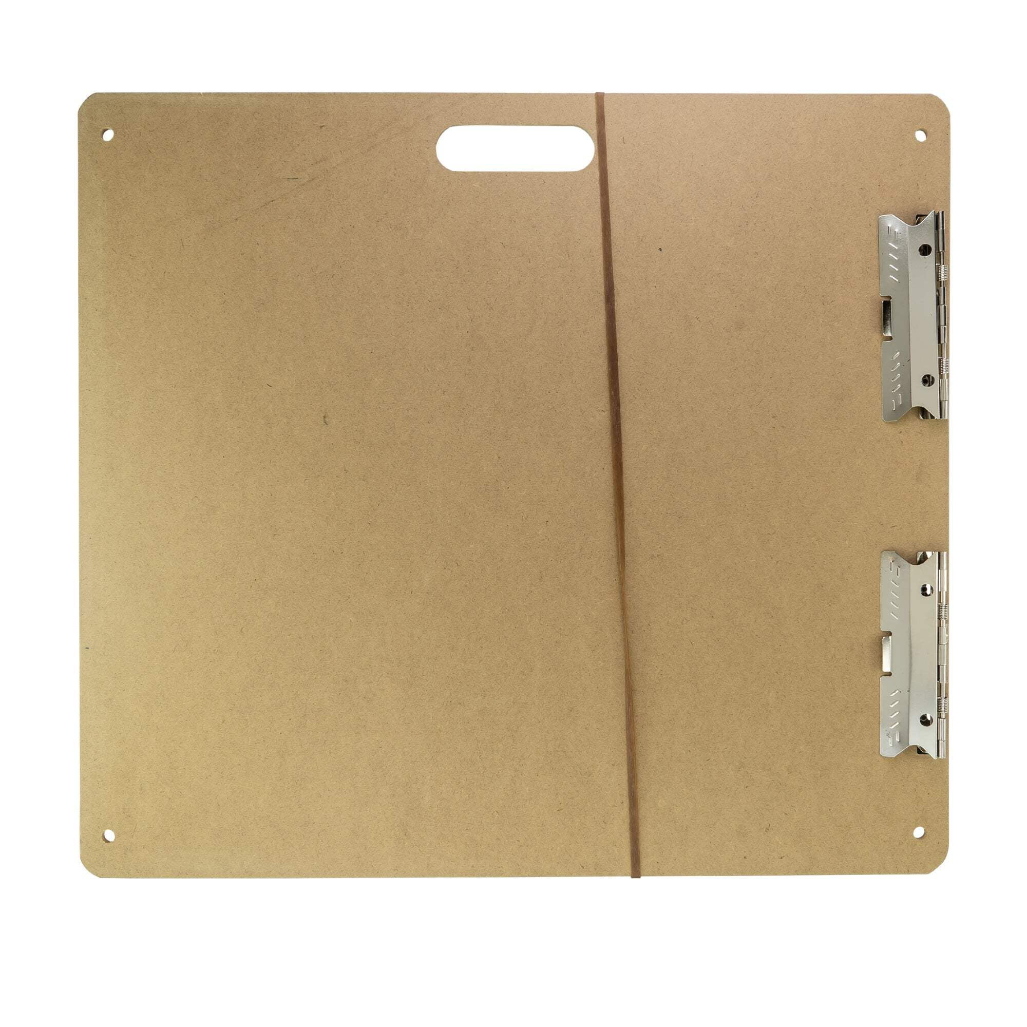 Field Sketch Board, Masonite with Cutout Handle, Clip, and Strap Holes ...