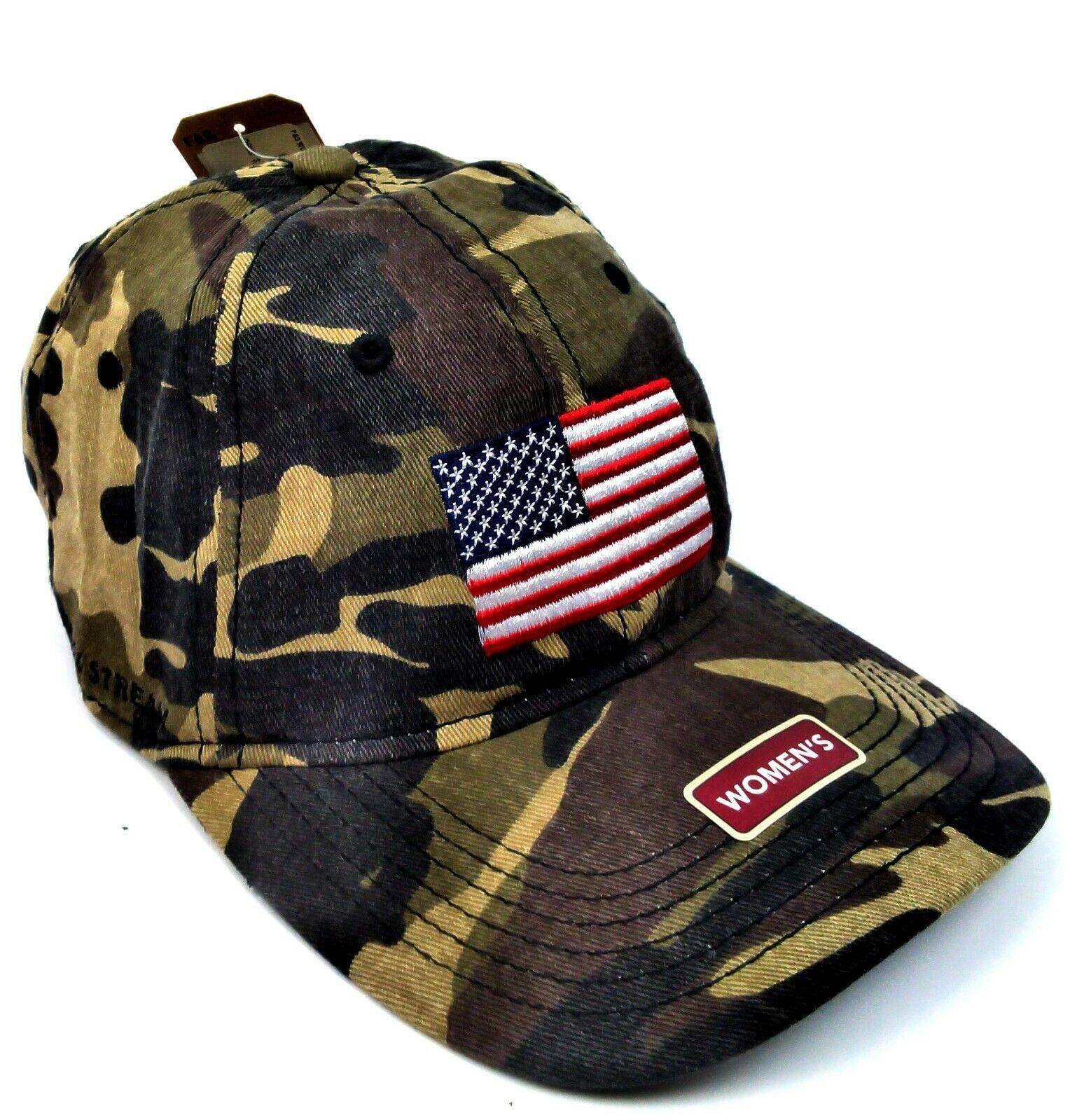 Field Stream Women's Cap Adjustable Strap Americana Camo - Walmart.com