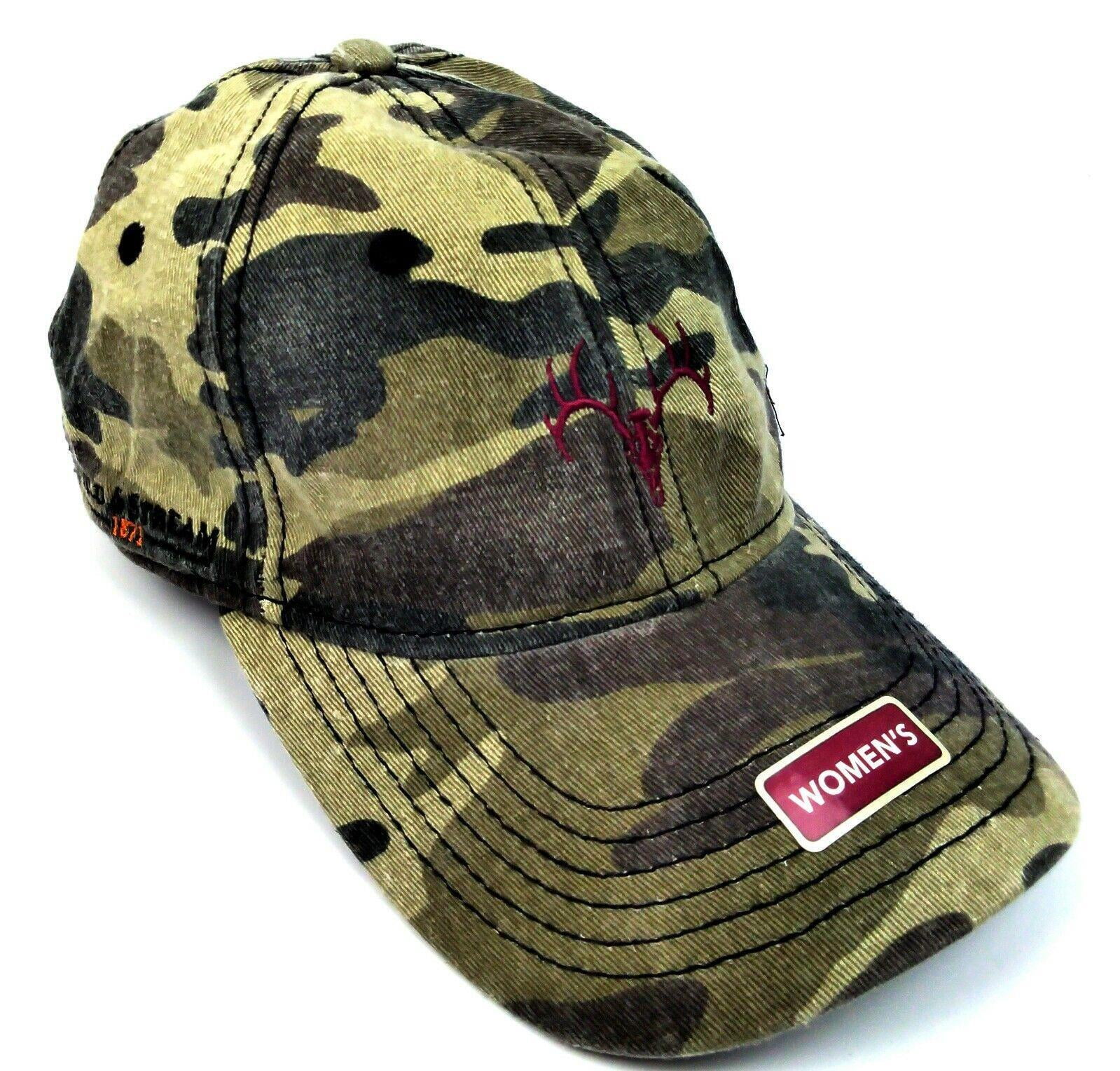 Field Stream Women's Cap Camouflage Classic Wash Adjustable Strap - One ...