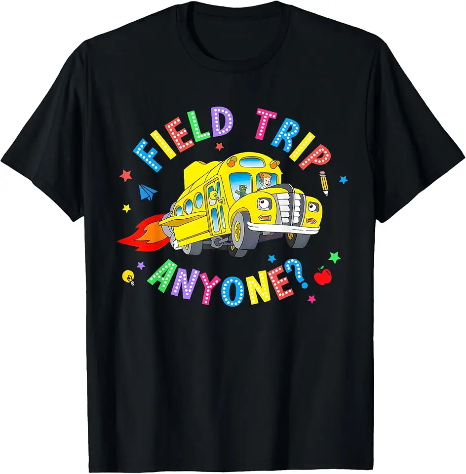 Field Trip Anyone? Field Day Let The Games Begin School Bus T-Shirt ...