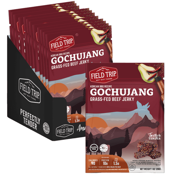 Field Trip Korean BBQ Beef Jerky (Pack of 9) 2.2 oz - Walmart.com