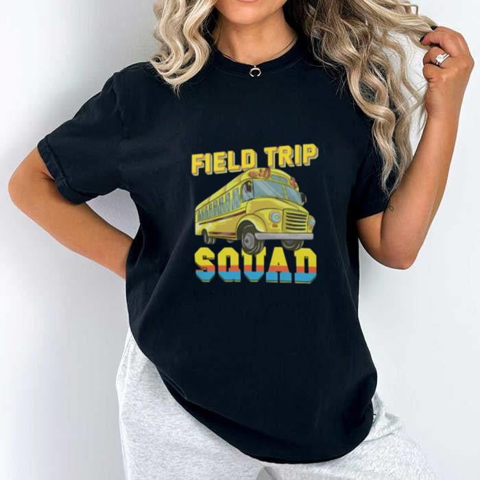 Field Trip Squad Chaperone Classic Comfort Color Comfort Color T-Shirt ...