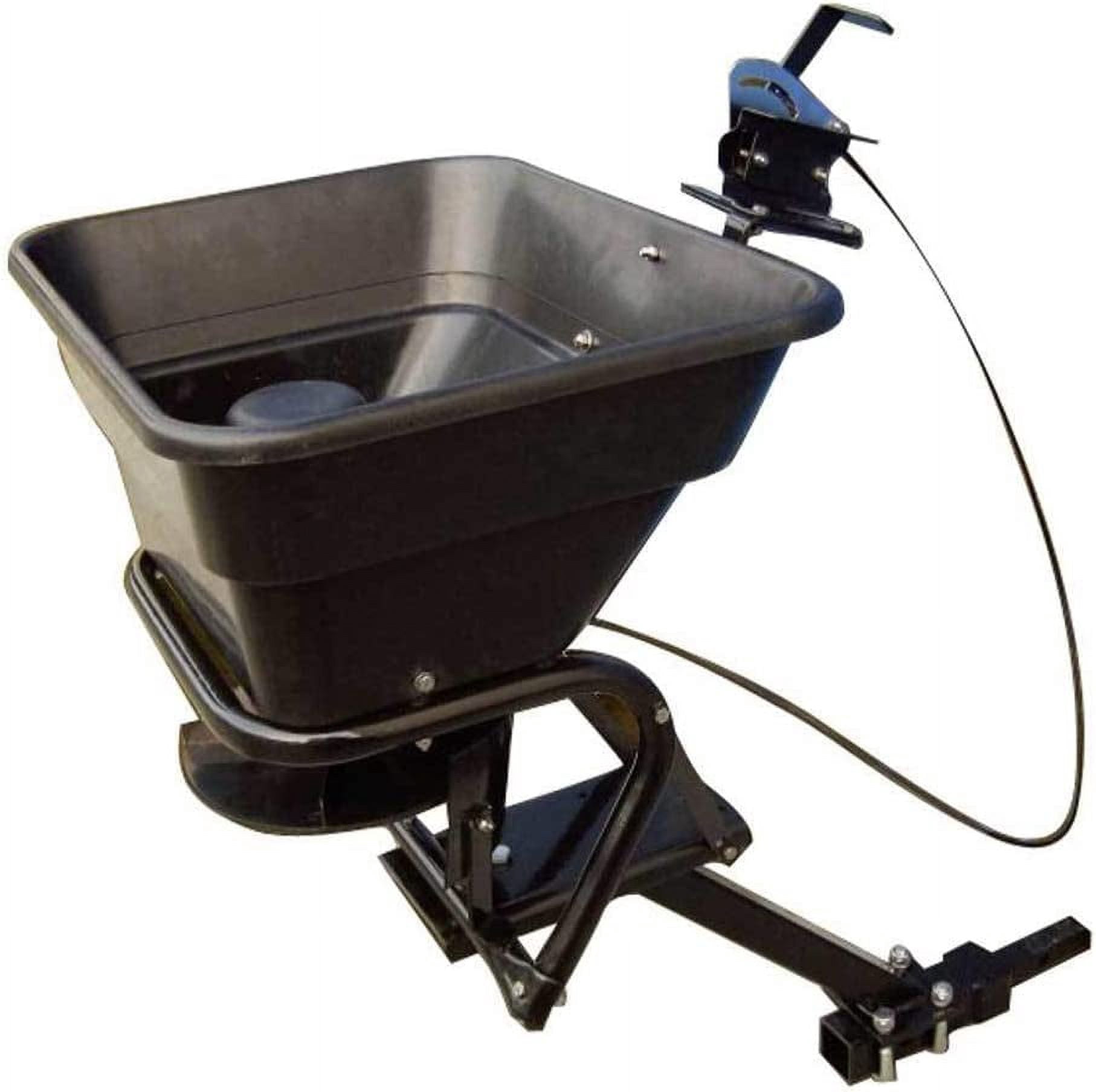 Field Tuff 12V 80 Pound Capacity Grass Seed Fertilizer Spreader with ...