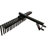 Field Tuff 48 Inch Tractor Tow-Behind Heavy Duty Landscape Rake for ...