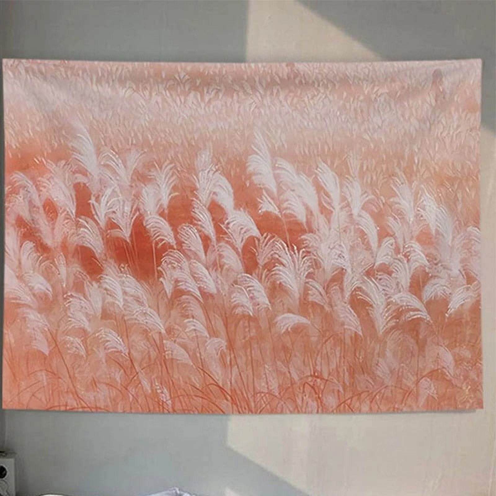 Field and lakeside scenery pattern tapestry home decoration house ...