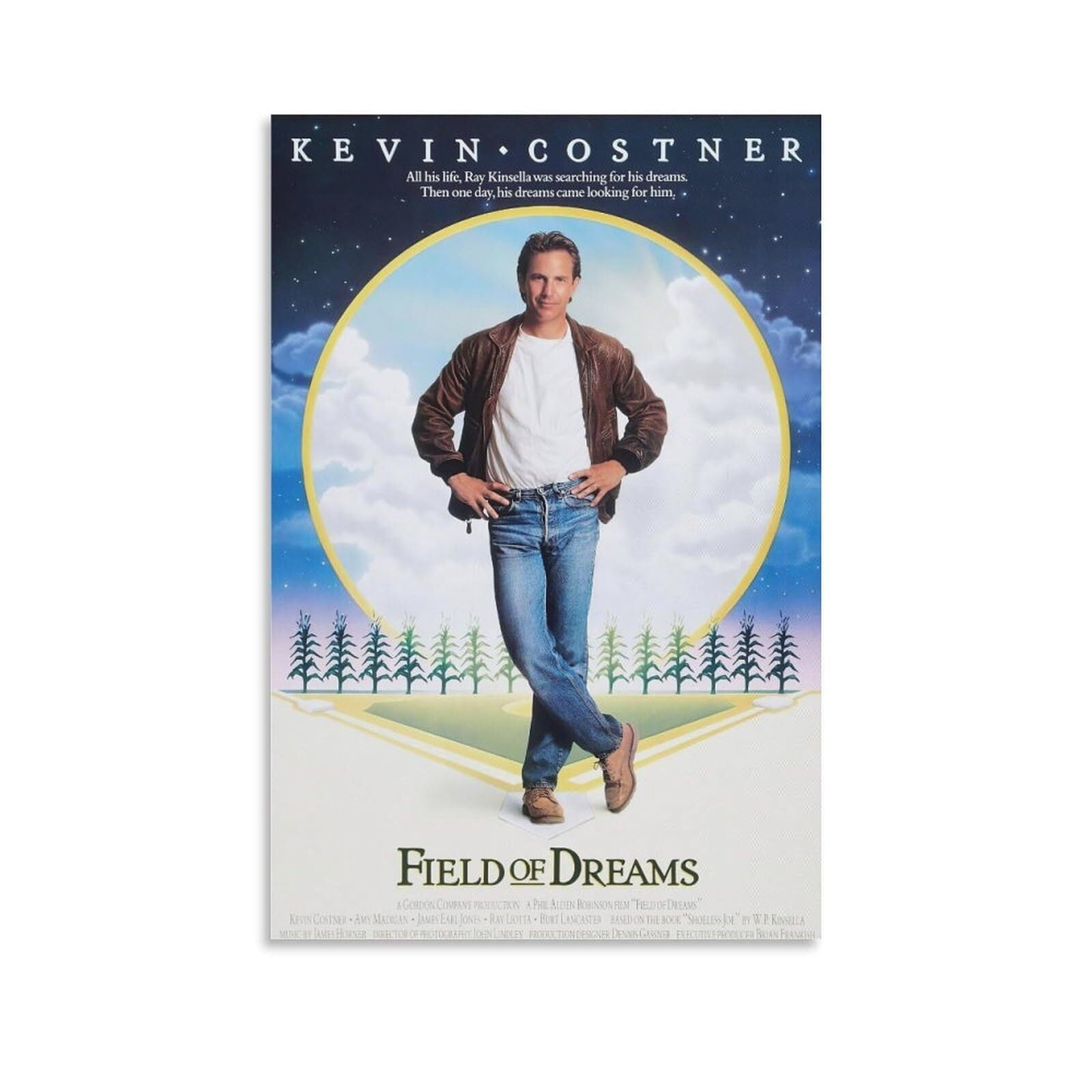 Field of Dreams (1989) Vintage Movie Posters Art Decor Canvas Art And ...